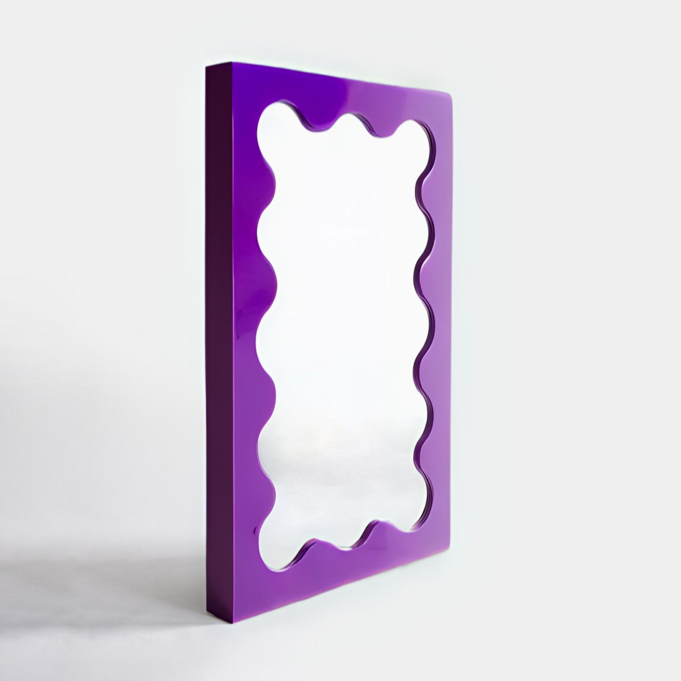 Wave Frame Mirror | Stylish Wavy Floor Mirror | Interior Moderna