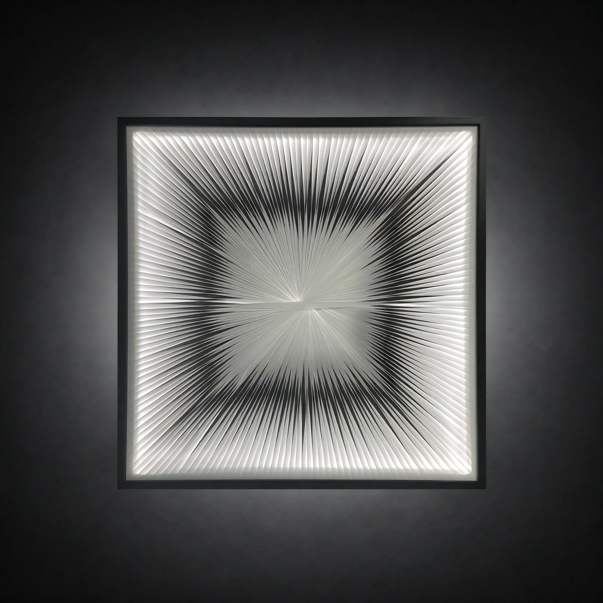 Fabric Fusion: Void White | LED Light Panel | Interior Moderna