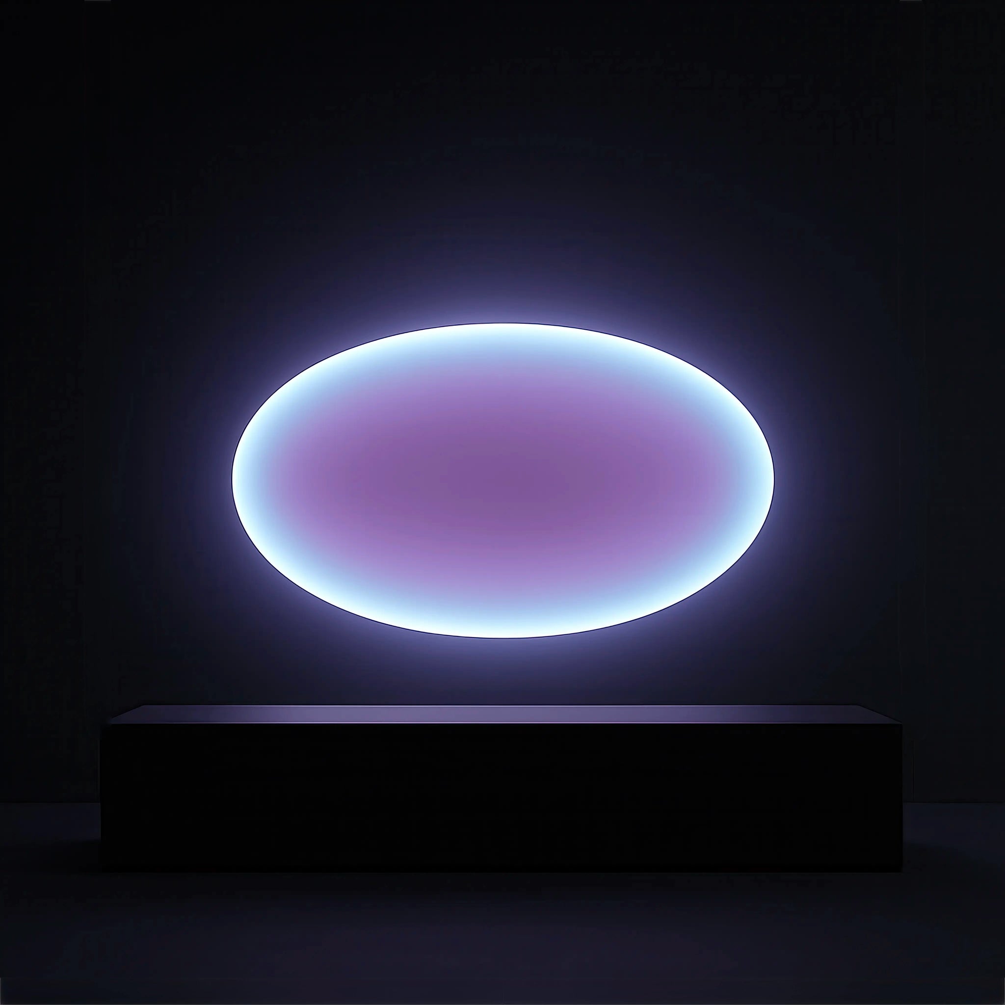 Threshold of Maybe: Violet Myst | LED Wall Art | Interior Moderna